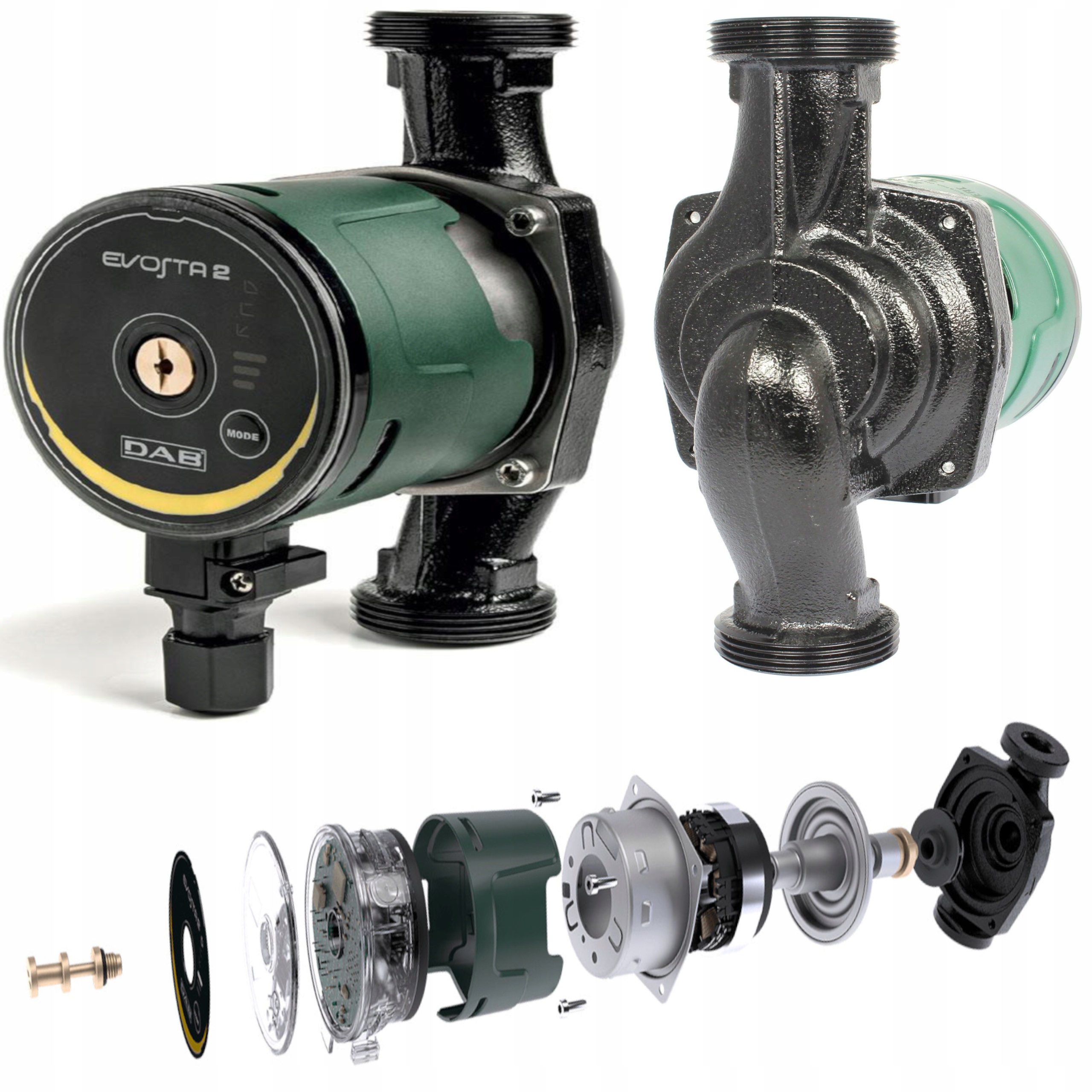 Pompa C.O. obiegowa Dab Evosta 2 25-70/180 energooszczędna nowa generacja (8059893165589) • Cena ...