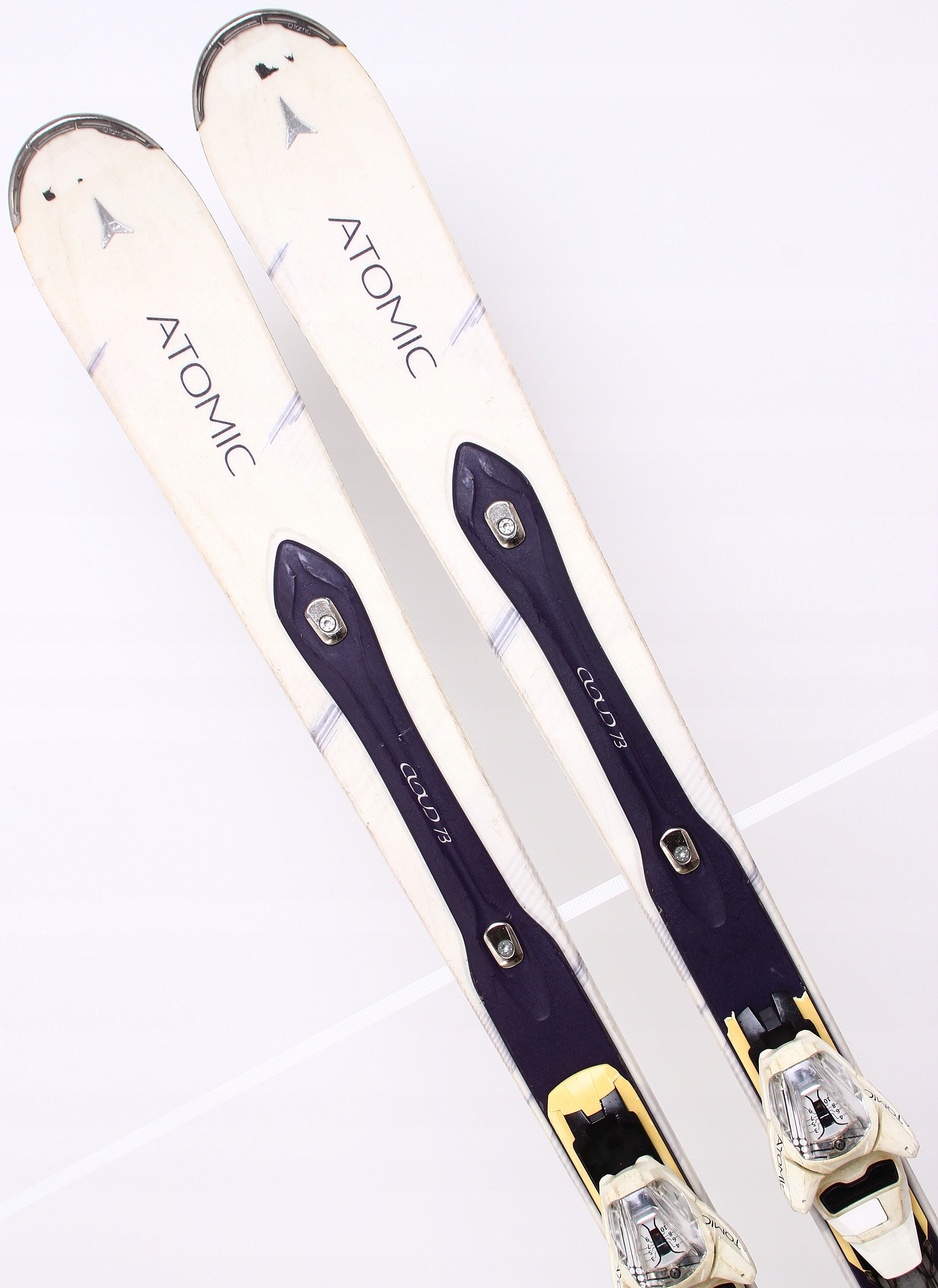 Narty Atomic CLOUD 73 159 cm + wiązania • Cena, Opinie - Allegro