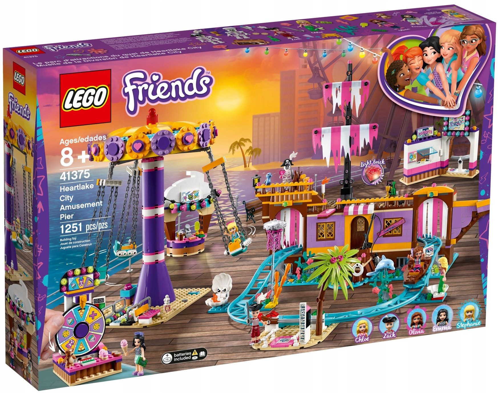 LEGO FRIENDS 41375 STATEK PIRACKI OKRĘT ŁÓDŹ (5702016370195) • Cena ...