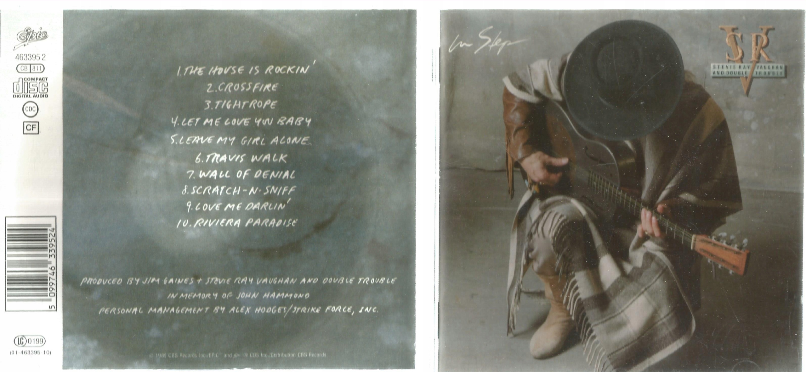 Płyta CD Stevie Ray Vaughan And Double Trouble In Step_______________ 13544232593 - Sklepy ...