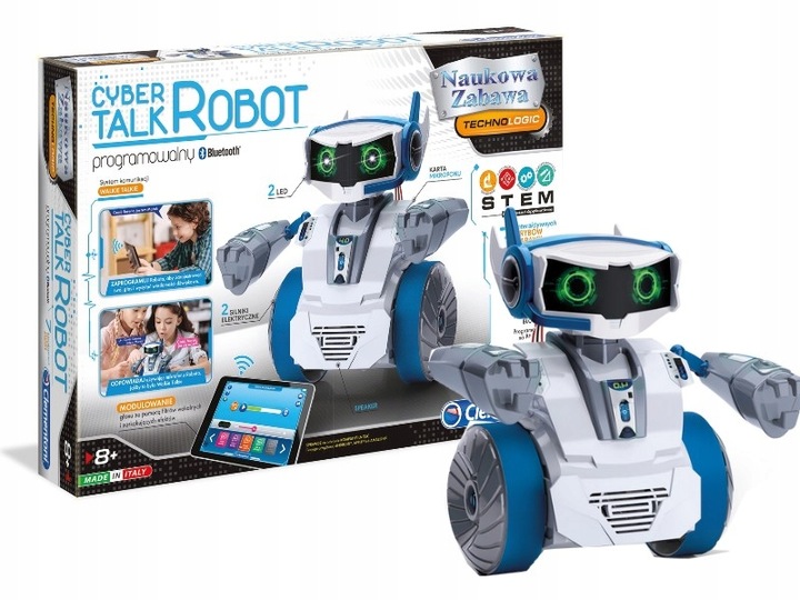 Do programowania i kodowania Clementoni Cyber Talk Robot (8005125501229 ...
