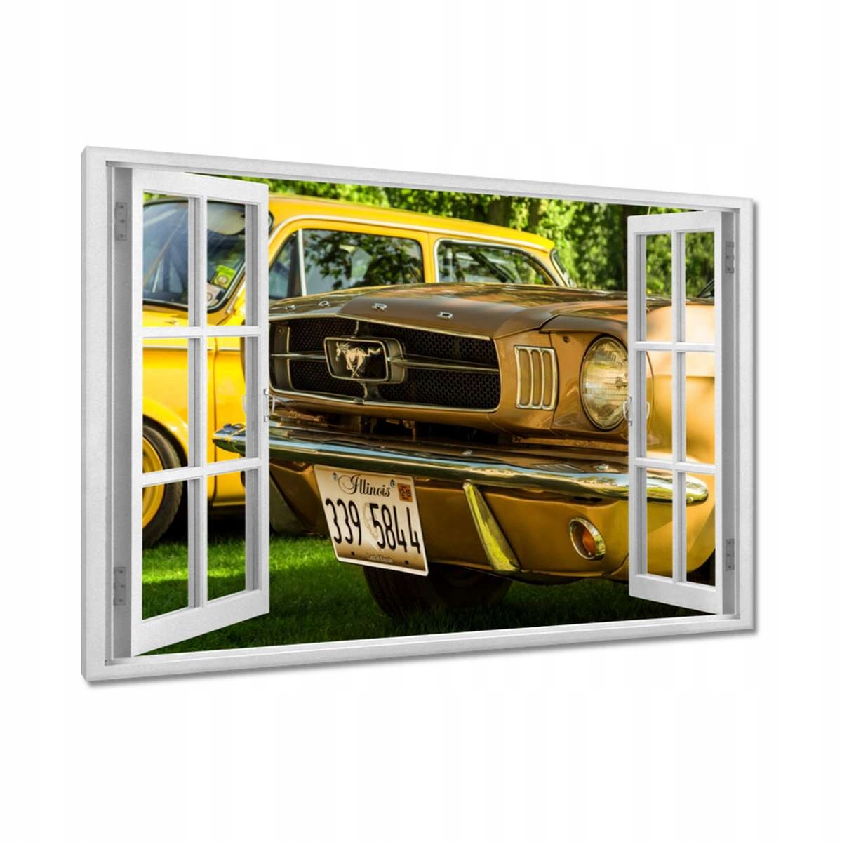 120x80 cm-es Mustang kép, "Made in USA" felirattal, • Ár, Vélemények ...