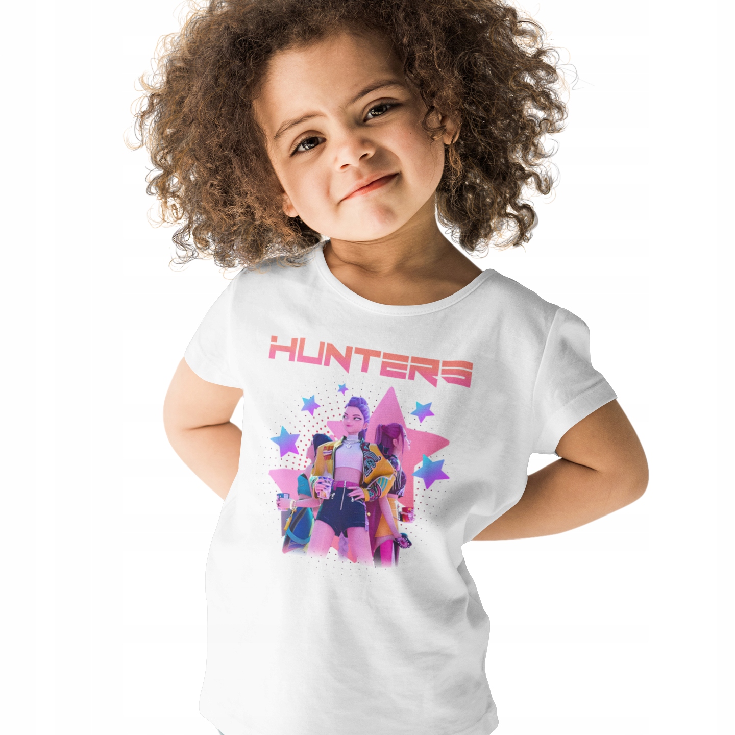 KOSZULKA HUNTRIX K-POPOWE ŁOWCZYNIE DEMONÓW KPOP DEMON HUNTERS 128 ...