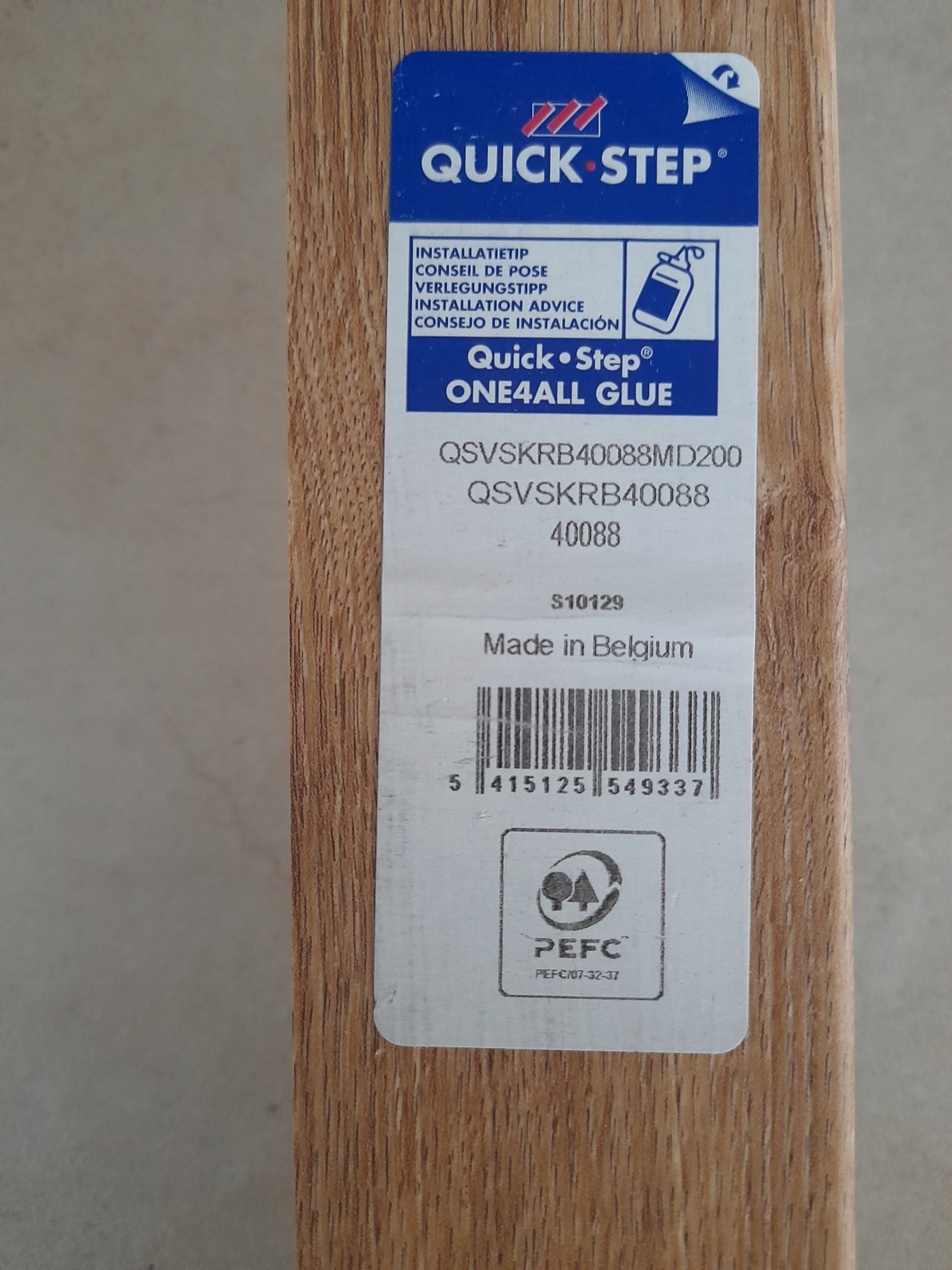 Quick-Step Listwa przyp.9x48x2000 mm Dąb Jesienny Miodowy do podłogi vinyl (5415125549337 ...