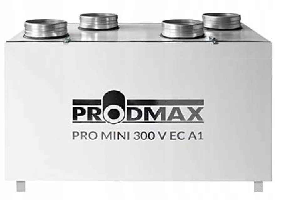 Rekuperator Prodmax PRO MINI 300 V/H • Cena, Opinie • Rekuperatory ...