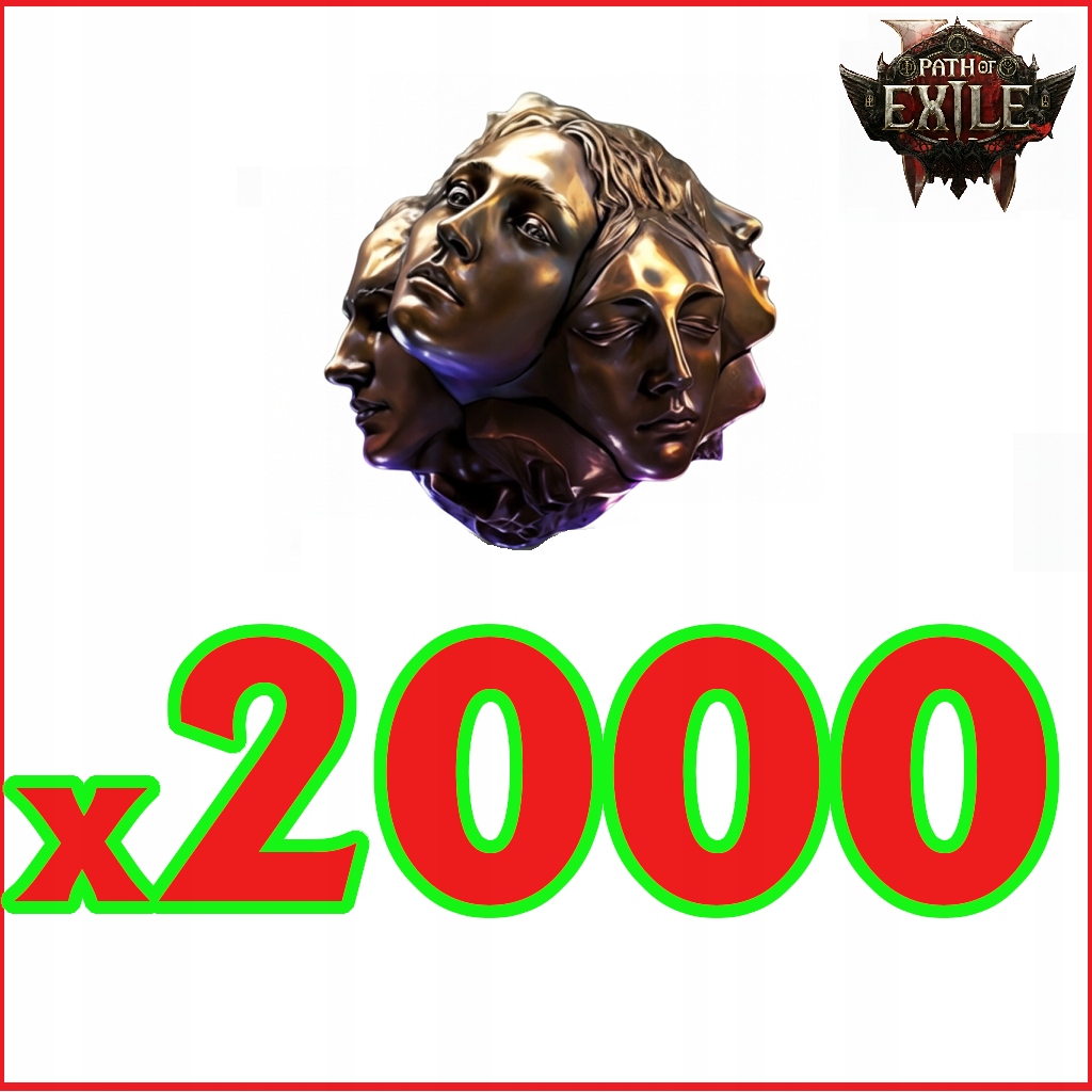 Path of Exile 2 2000x EXALTED Orb Liga Ris of the Abyssal PC XBOX PS5 ...