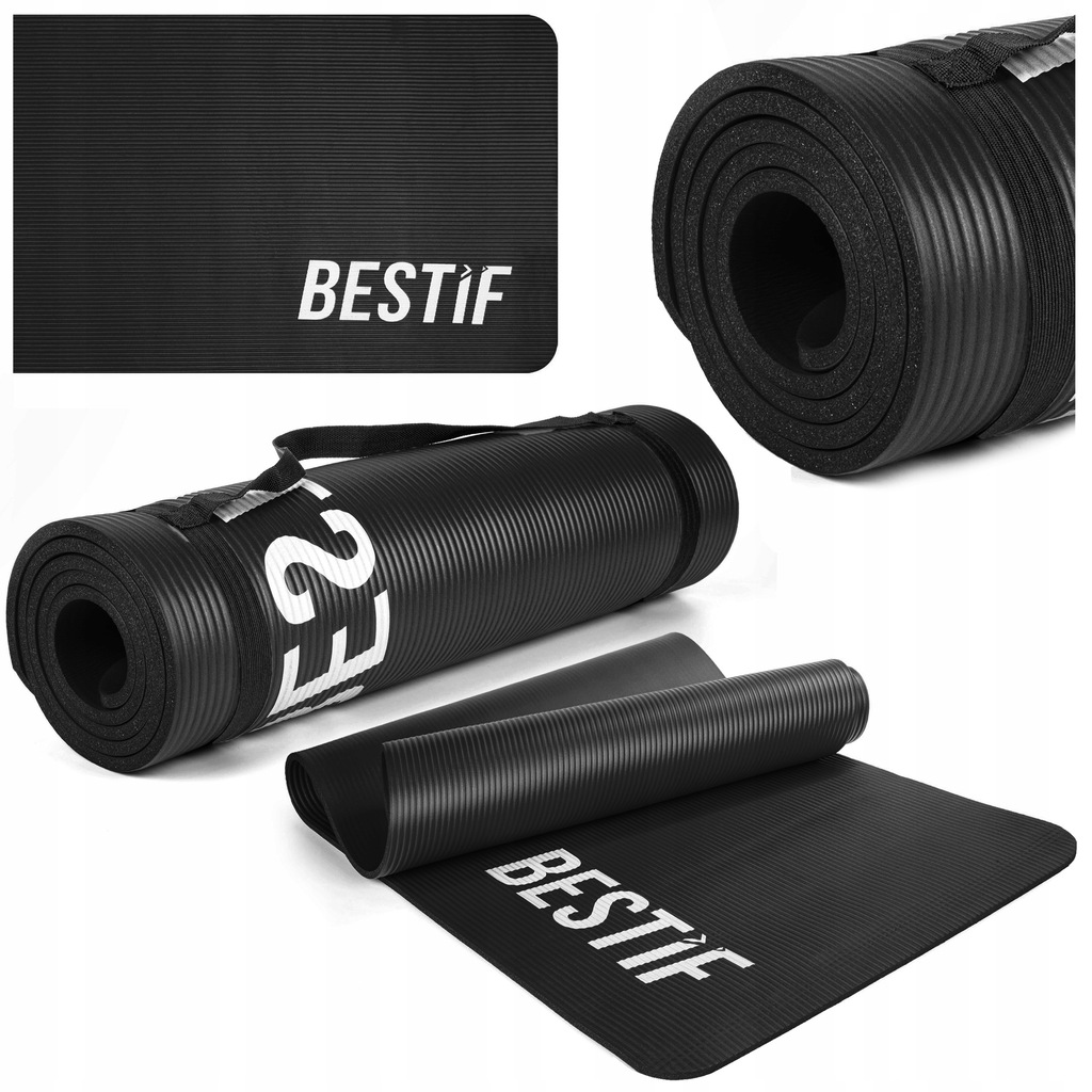 MATA DO ĆWICZEŃ BESTIF FITNESS NBR JOGI GRUBA KARIMATA GIMNASTYCZNA 1cm ... MATA DO ĆWICZEŃ BESTIF FITNESS NBR JOGI GRUBA KARIMATA GIMNASTYCZNA 1cm ...