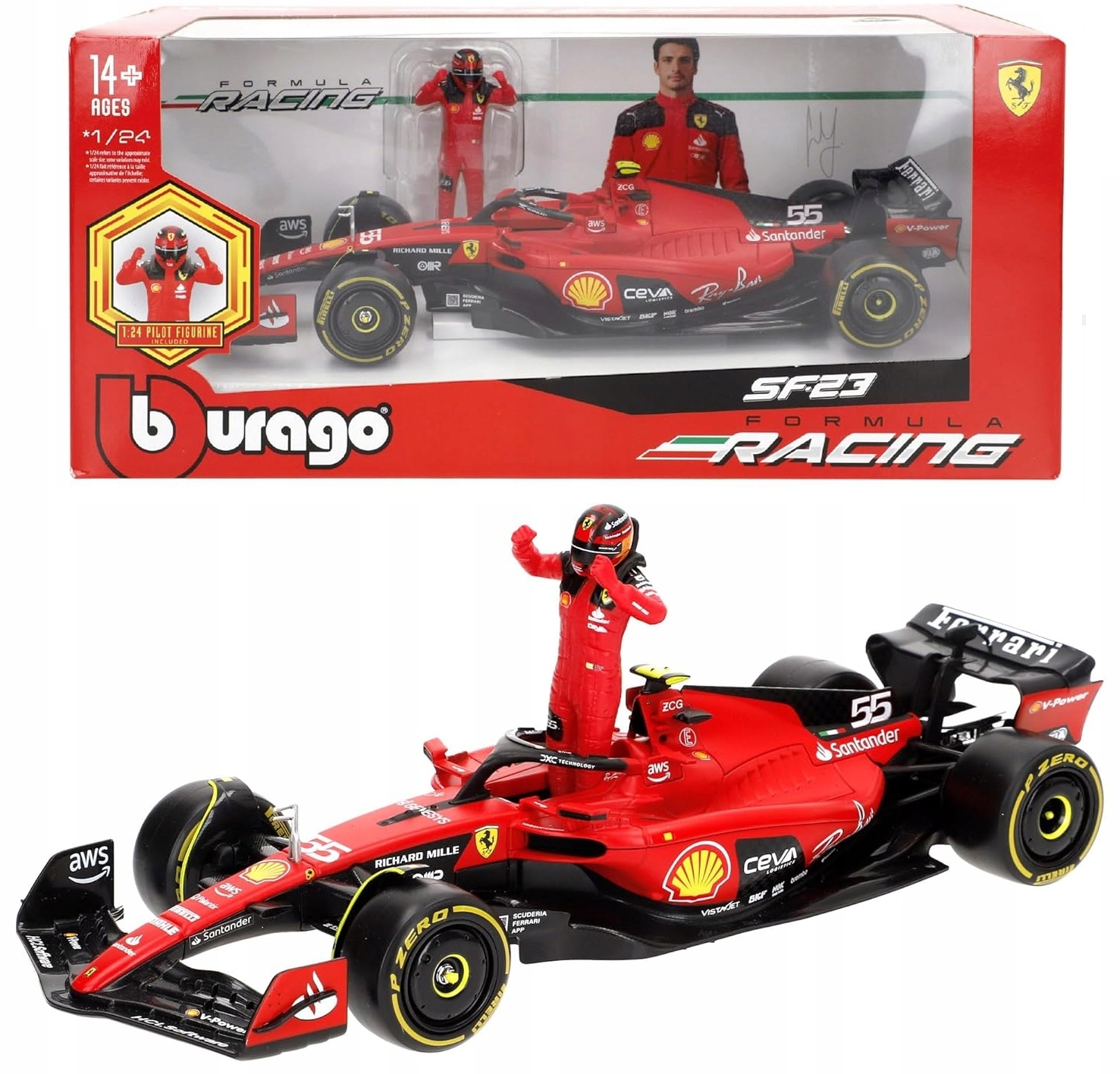 Ferrari Sf-24 F1 Car - Nízká cena na Allegro