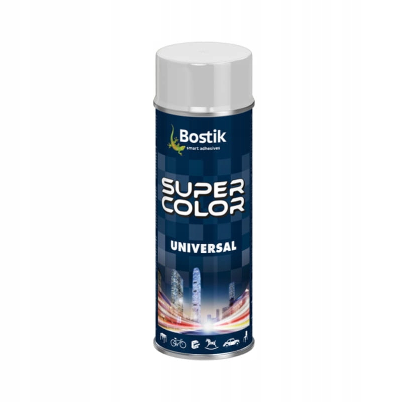 BOSTIK Lakier uniwersalny Super Color Universal biały połysk RAL9010 ...
