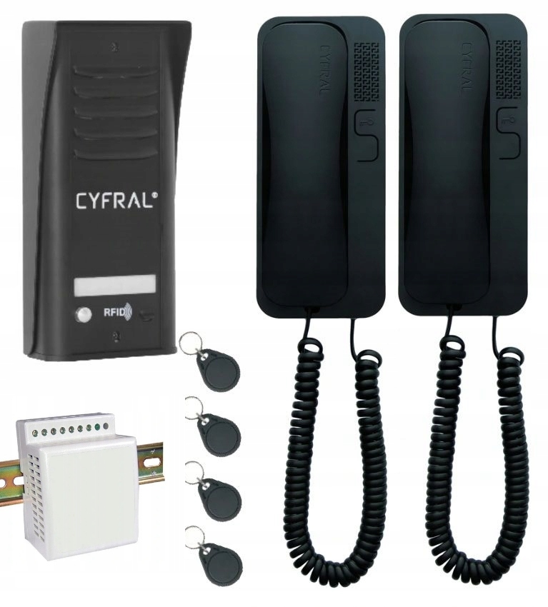 DOMOFON SŁUCHAWKA UNIFON CYFRAL SMART 2 ŻYŁOWY CZA - porównaj ceny ...