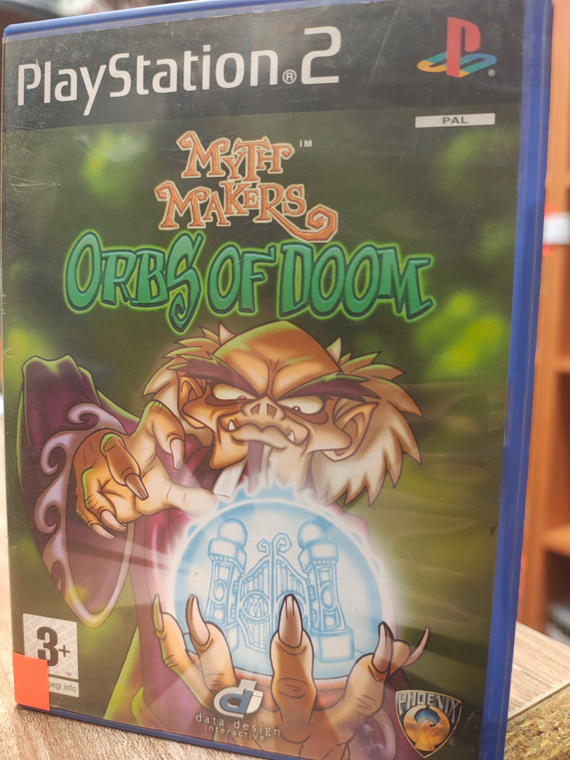 MYTH MAKERS ORBS OF DOOM PS2 PlayStation 2 (PS2) pudełkowa - Stan ...