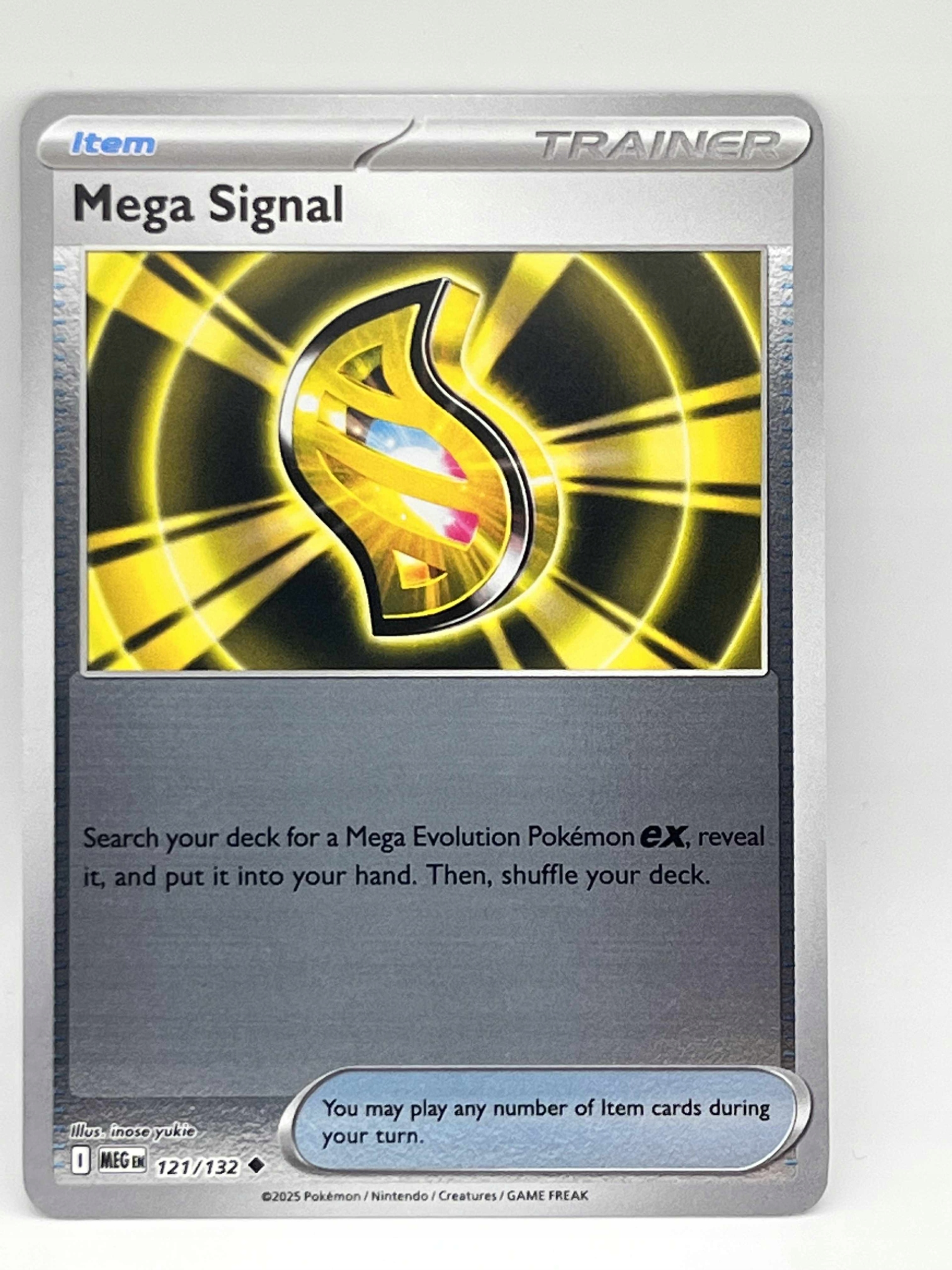 Karty Pokemon TCG Mega Evolution (MEG 121) Mega Signal (R) - Stan: Nowy ...