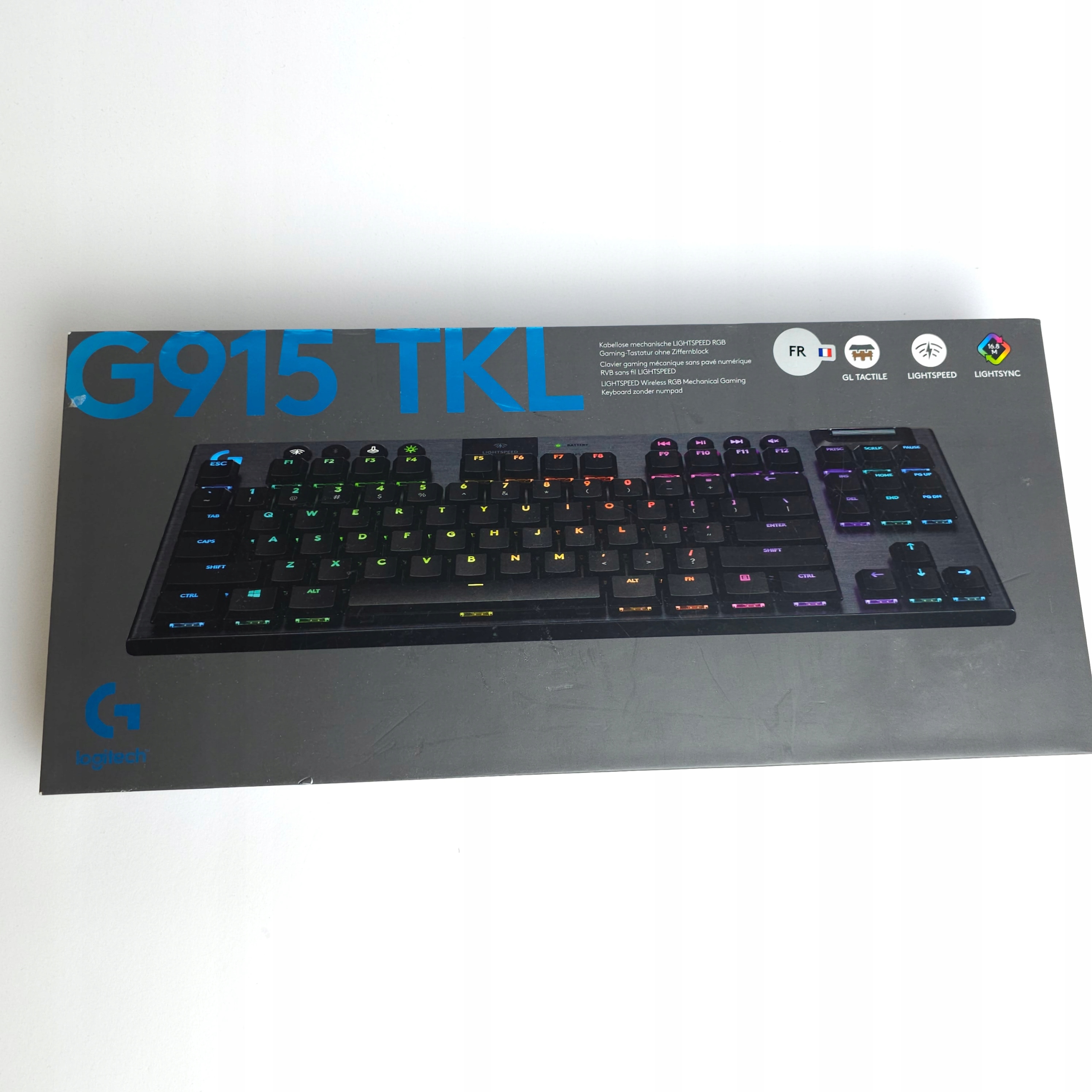 Klawiatura mechaniczna Logitech G915TKL RGB AZERTY - Sklep, Opinie ...