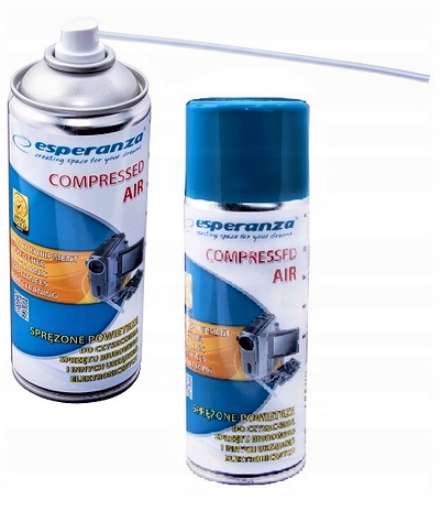 Sprężone powietrze Esperanza ES103 400 ml - Sklep, Opinie, Cena w Allegro