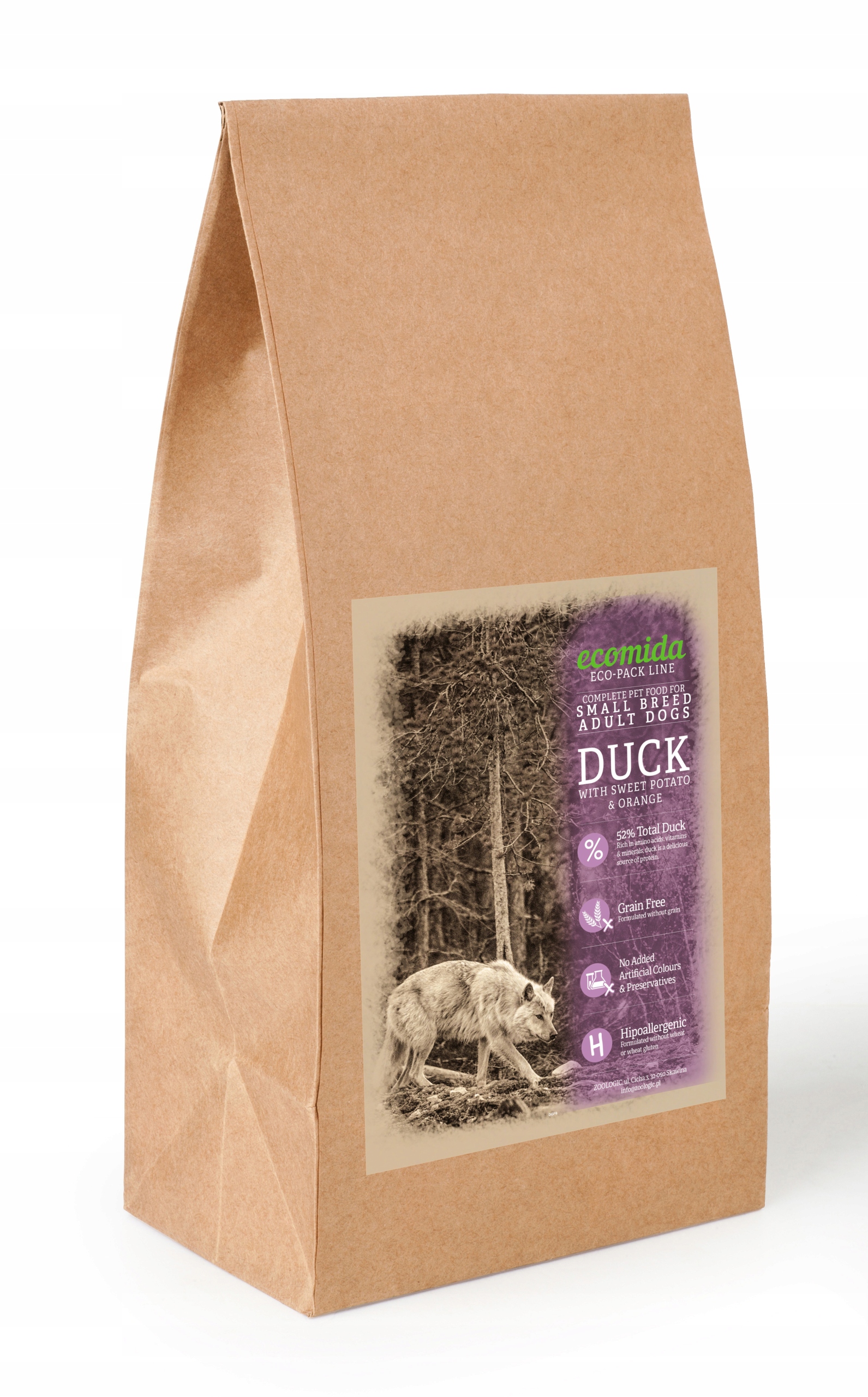 Ecomida Grain Free Pies Rasa Mała w Sucha karma dla psów - Allegro.pl