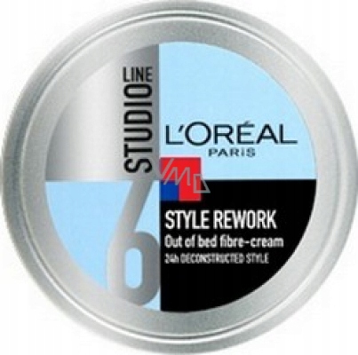 Loreal Paris Studio Line Style Rework vláknitý modelační krém na vlasy ...