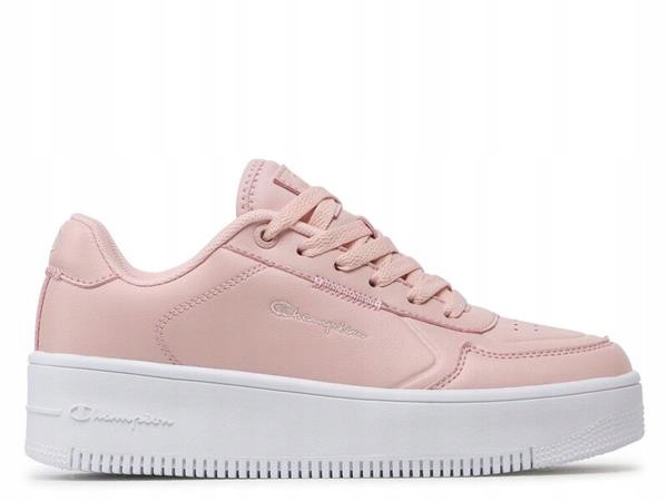 Dámské boty Champion S11473PS047 REBOUND PLATFORM LOW Růžové 40,5 - Allegro