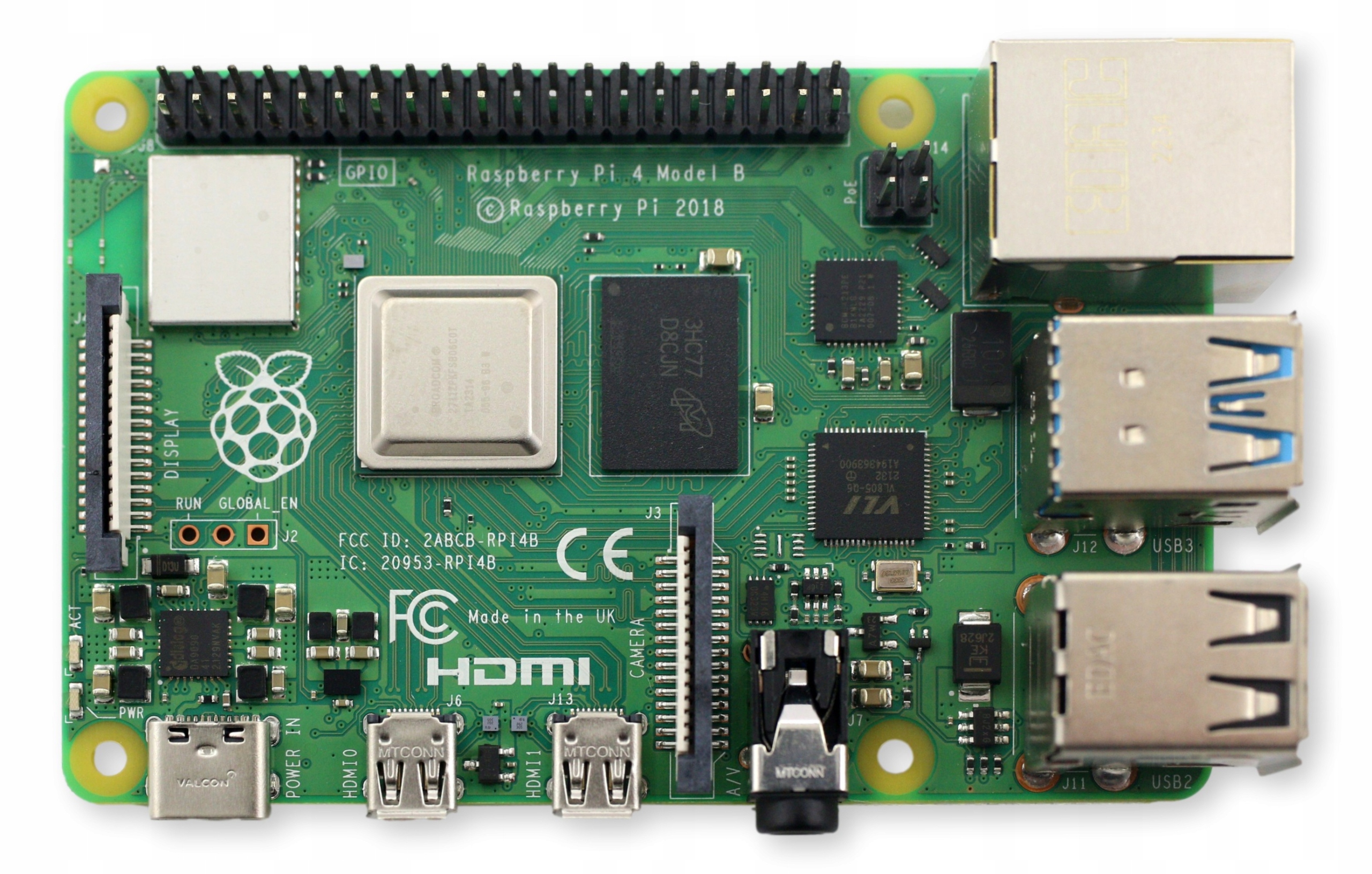 Raspberry Pi 4 Model B (8 GB), RPI4-MODBP-8GB - Allegro