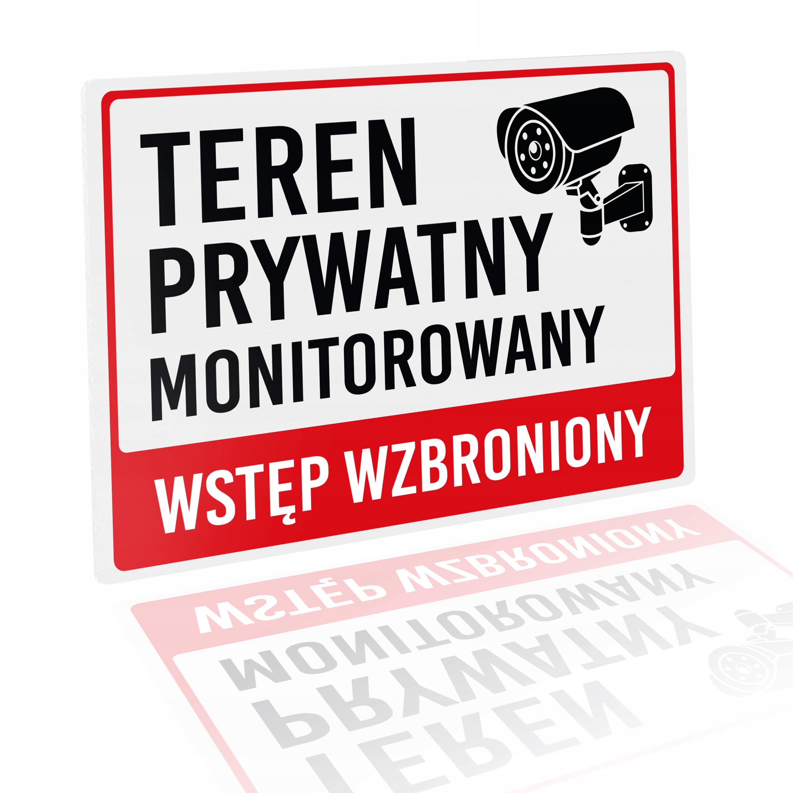 TABLICZKA Teren Prywatny Monitorowany PCV 20x30 (Tabliczka ... TABLICZKA Teren Prywatny Monitorowany PCV 20x30 (Tabliczka ...