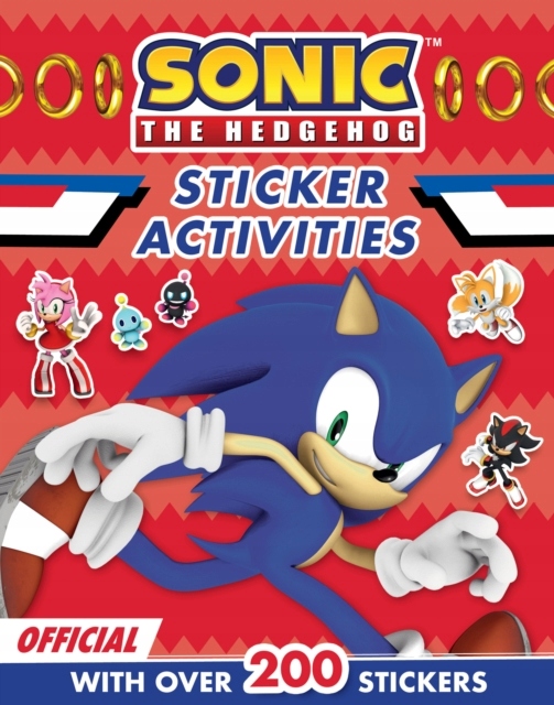 Sonic the Hedgehog Sticker Activities Book Sega (17431975241) | Książka ...