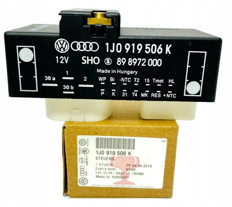 ORIGINAL VAG КОНТРОЛЛЕР ВЕНТИЛЯТОРА 1J0919506K купить на Avtoex из ...