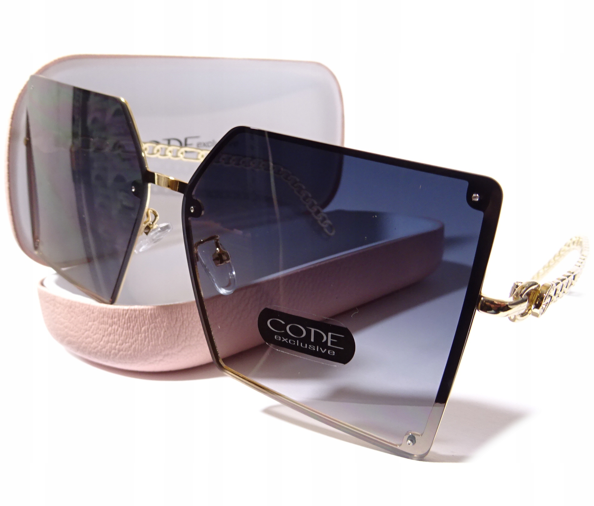 OKULARY DAMSKIE CODE EXCLUSIVE PRZECIWSŁONECZNE UV • Cena, Opinie • Okulary przeciwsłoneczne ...