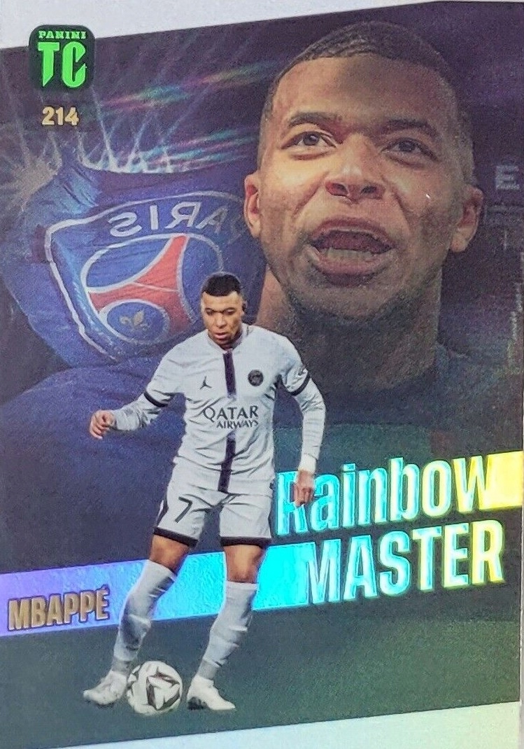 Купить PANINI_Top & Class 2023_RAINBOW MASTER_Mbappe_214: отзывы, фото ...