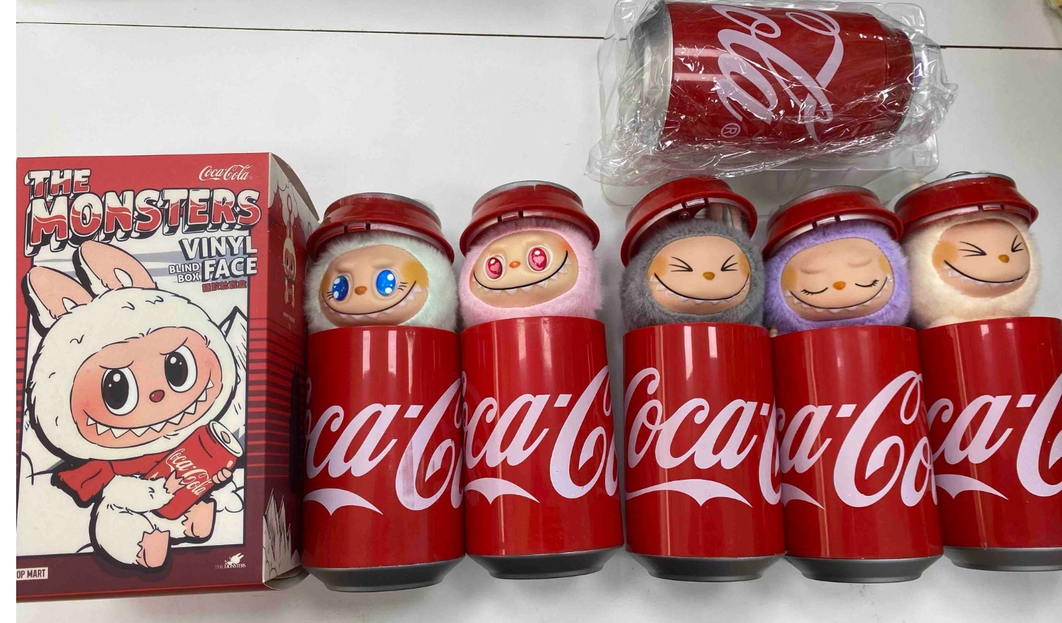 Labubu Coca-Cola Figurka w puszce The Monsters Blind Box Limited ...