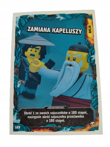 KARTA LEGO NINJAGO Seria 6 Numer 189 • Cena, Opinie - Allegro