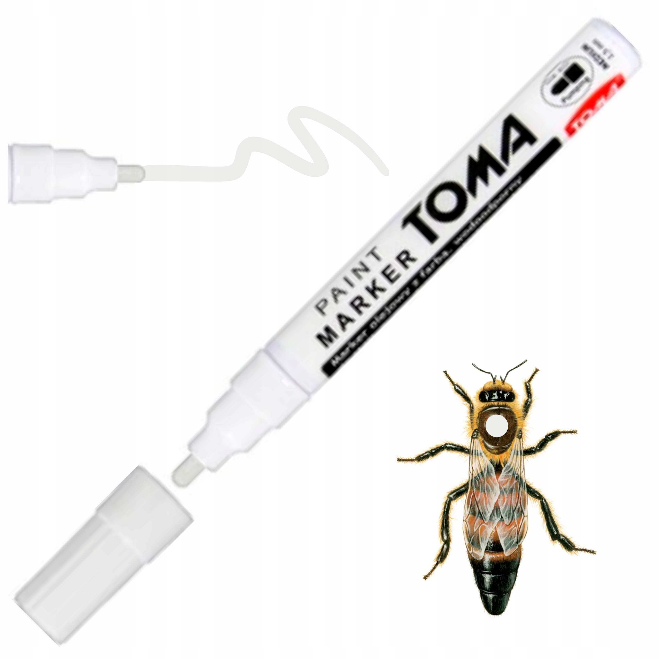 Flamaster do znakowania matek olejowy BIAŁY • Cena, Opinie • Hodowla ...