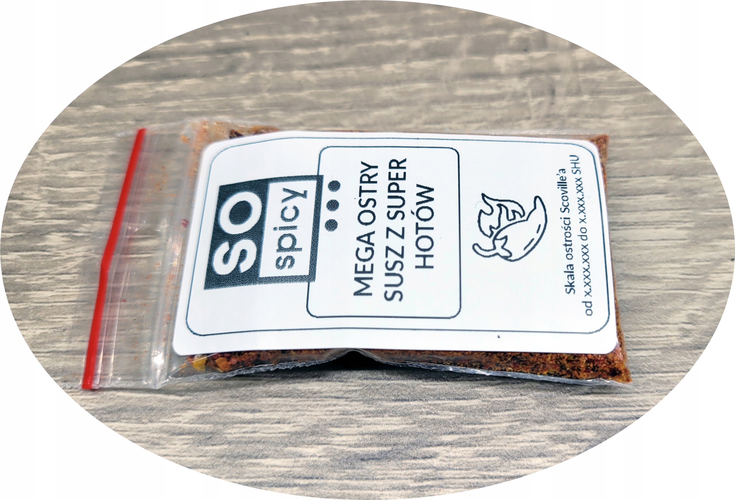 SUSZONE PAPRYCZKI MEGA OSTRY SUSZ POW 1.5 MLN SHU z Carolina Reaper ...