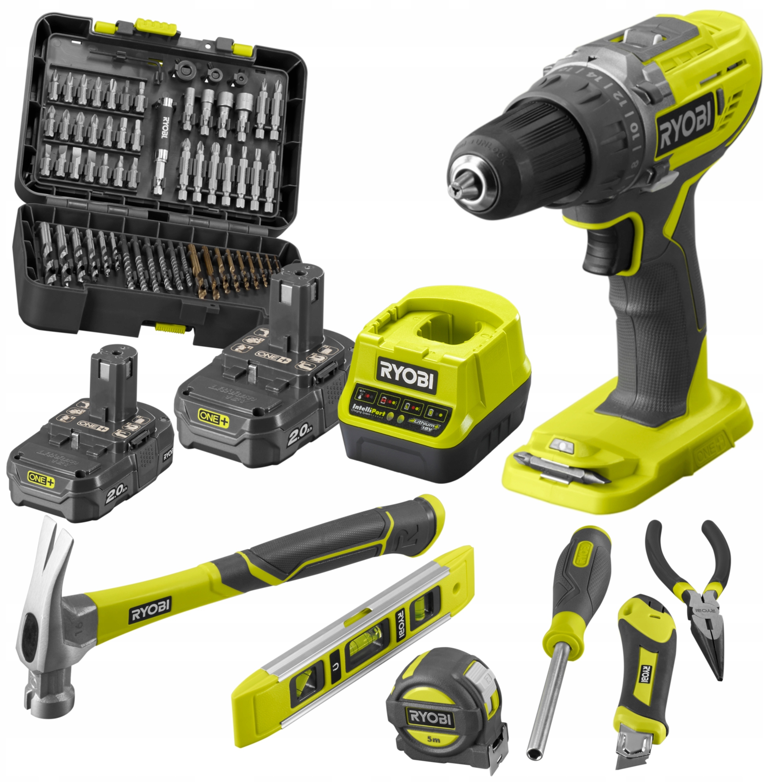 Wkrętarka Ryobi zasilanie akumulatorowe 18 V R18DD3-220TAH (4892210205957) • Cena, Opinie ...