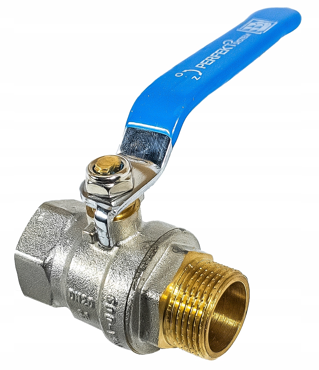 ZAWÓR KUREK KULOWY WODA WZ RĄCZKA NIEBIESKA 3/4'' (00-003-0200-000) • Cena, Opinie • Zawory ...