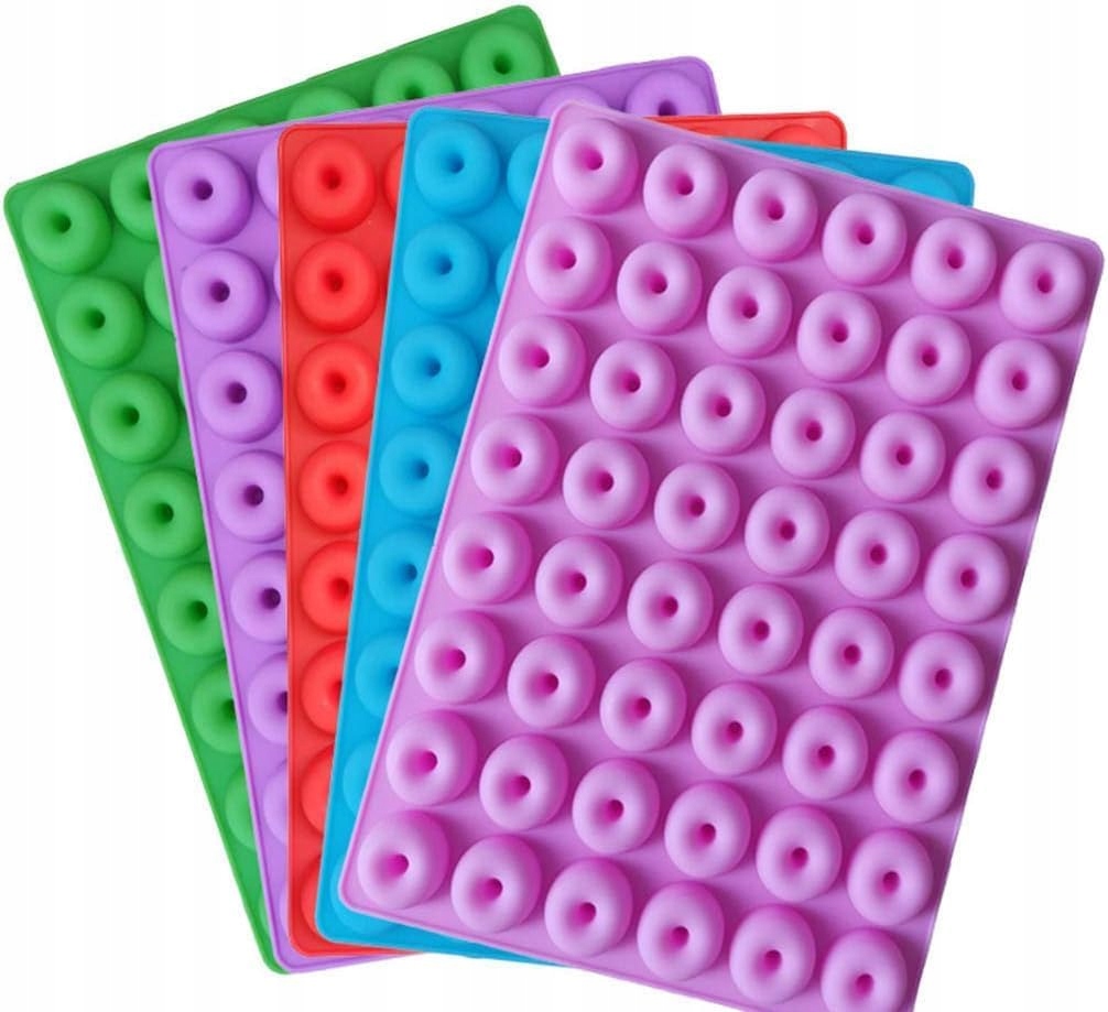 Silikonové formy Selecto Bake Mini Donut Rings, 48 hnízd ...