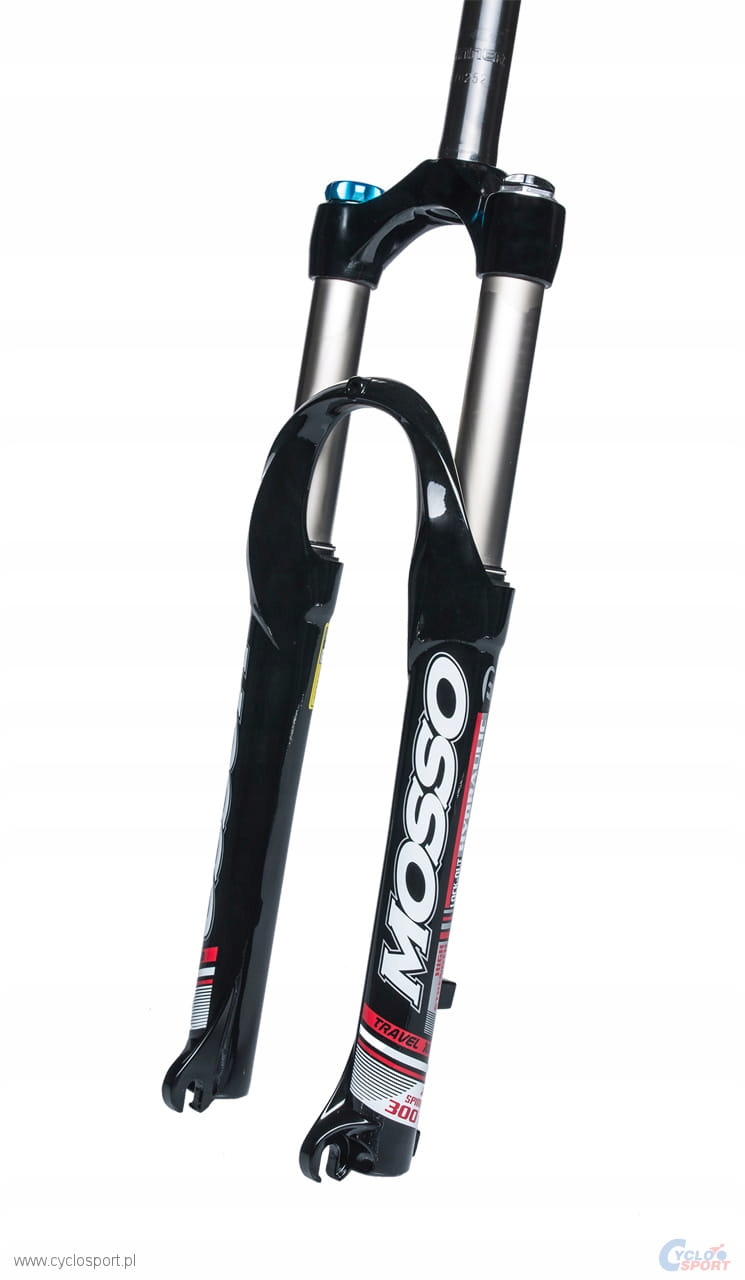 Widelec amortyzowany Spinner 300 LC czarno-czerwony 26" • Cena, Opinie ...