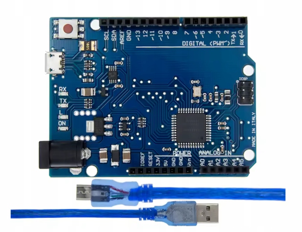 Moduł Leonardo R3 zgodny z Arduino + kabel USB - Sklep, Opinie, Cena w ...