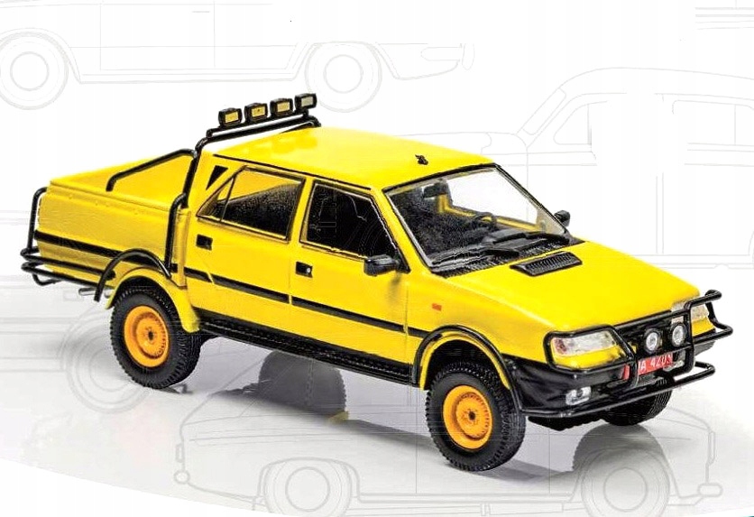 POLONEZ ANALOG / NOWY / 1:43 / LEGENDY FSO 13080916594 - Allegro.pl