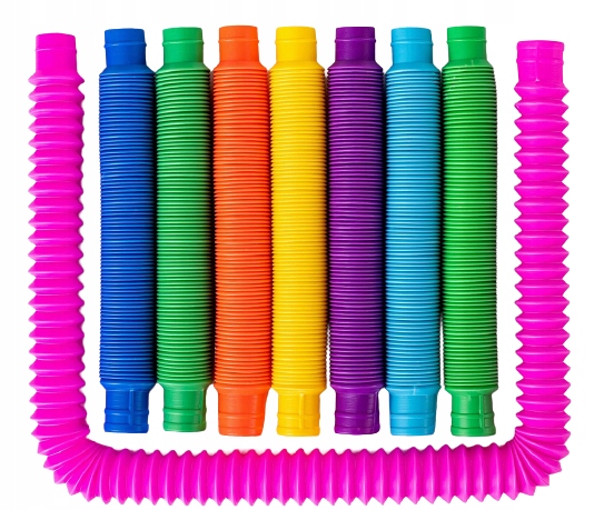 RURKI POP TUBE RURY TUBY SENSORYCZNE ZESTAW 12 SZT 12400892465 - Allegro.pl