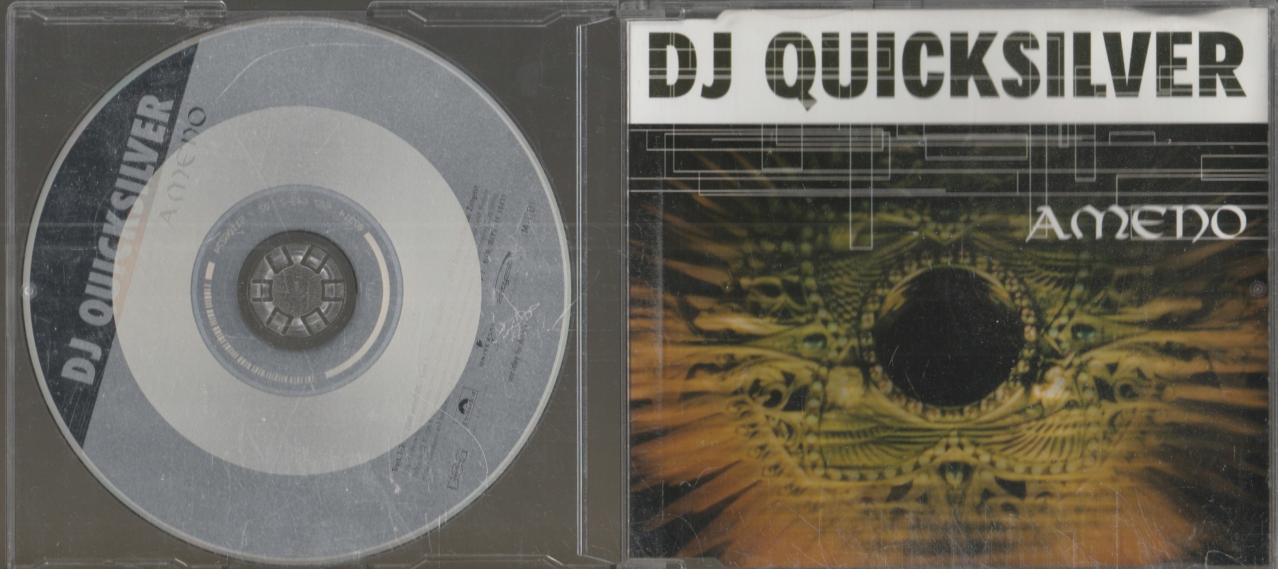 Płyta CD DJ Quicksilver - Ameno 2001 Singiel ______________ 17915719969 ...