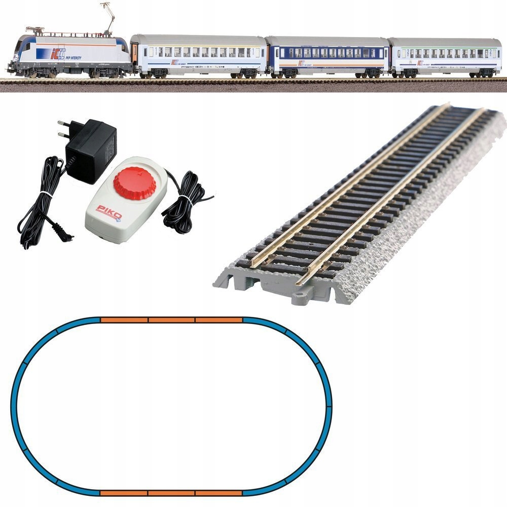 Zestaw startowy z Podsypką Taurus Husarz 3 wagony PKP Intercity Piko ... Zestaw startowy z Podsypką Taurus Husarz 3 wagony PKP Intercity Piko ...