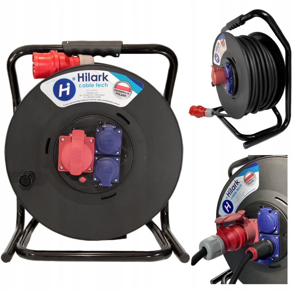 Predlžovací kábel SILA GUMA H07RN-F 5x2,5 50m OnPD 16A - Allegro