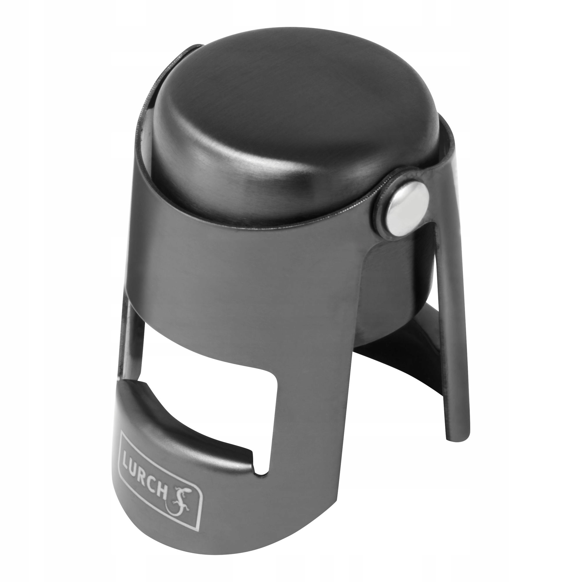 Pezsgős dugó, rozsdamentes acél/szilikon 3,5x6 cm, szürke Bar / Lurch ...