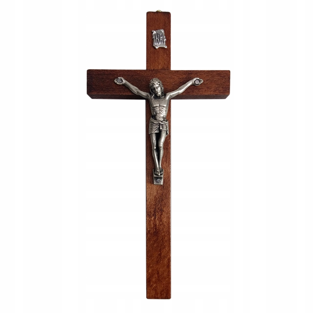 Krzyż wiszący na ścianę drewniany ciemny 16 cm (36177) • Cena, Opinie ... Krzyż wiszący na ścianę drewniany ciemny 16 cm (36177) • Cena, Opinie ...