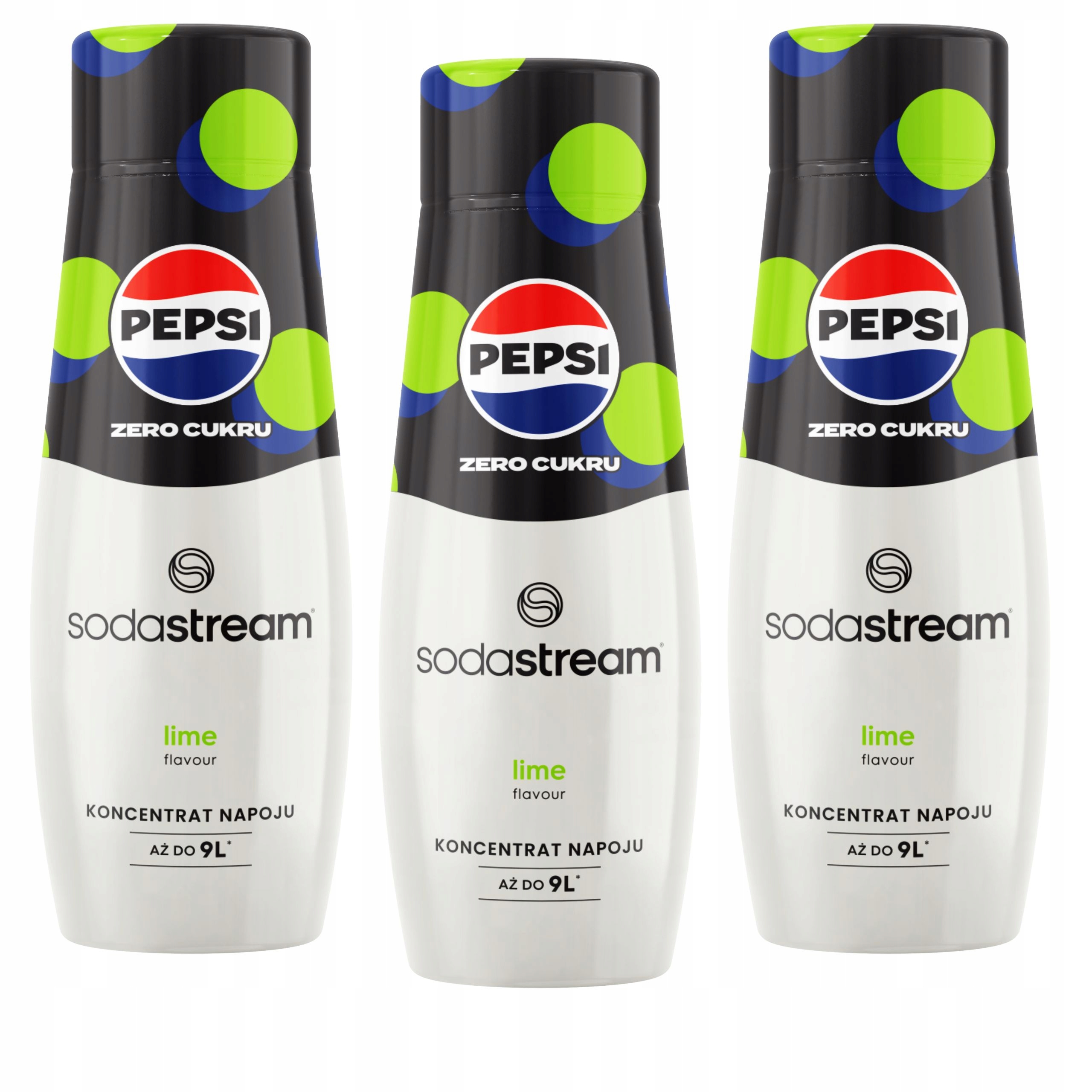 Syrop koncentrat do wody SodaStream PEPSI MAX LIME Limonka 440 ml ...
