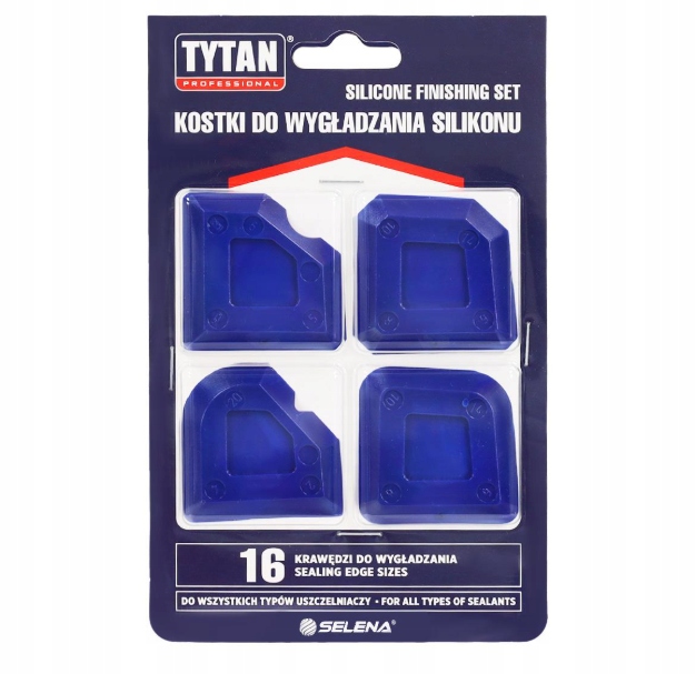 4x Kostki Gumki do wygładzania silikonu Uszczelniaczy Tytan ...