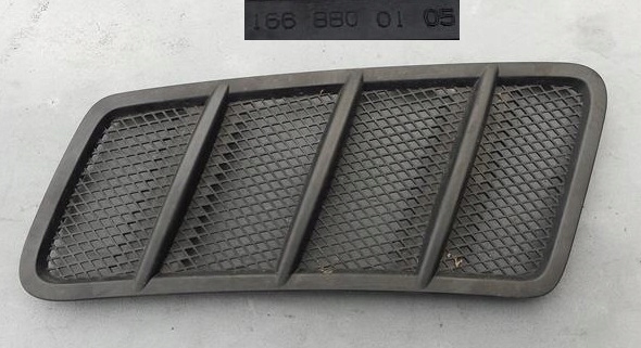 MERCEDES ML 2011-2015 KRATKA MASKI LEWA 1668800105 - porównaj ceny ...