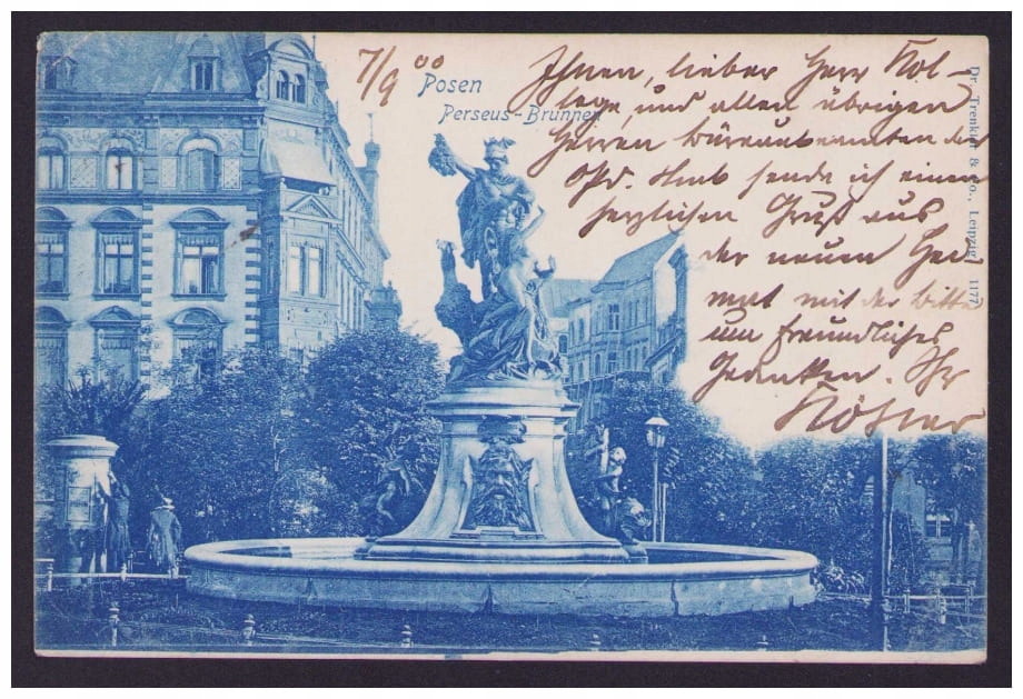 Poznań Perszeusz-kút - Posen Perseus Brunnen, 1900-es kör za 5960.00HUF ...