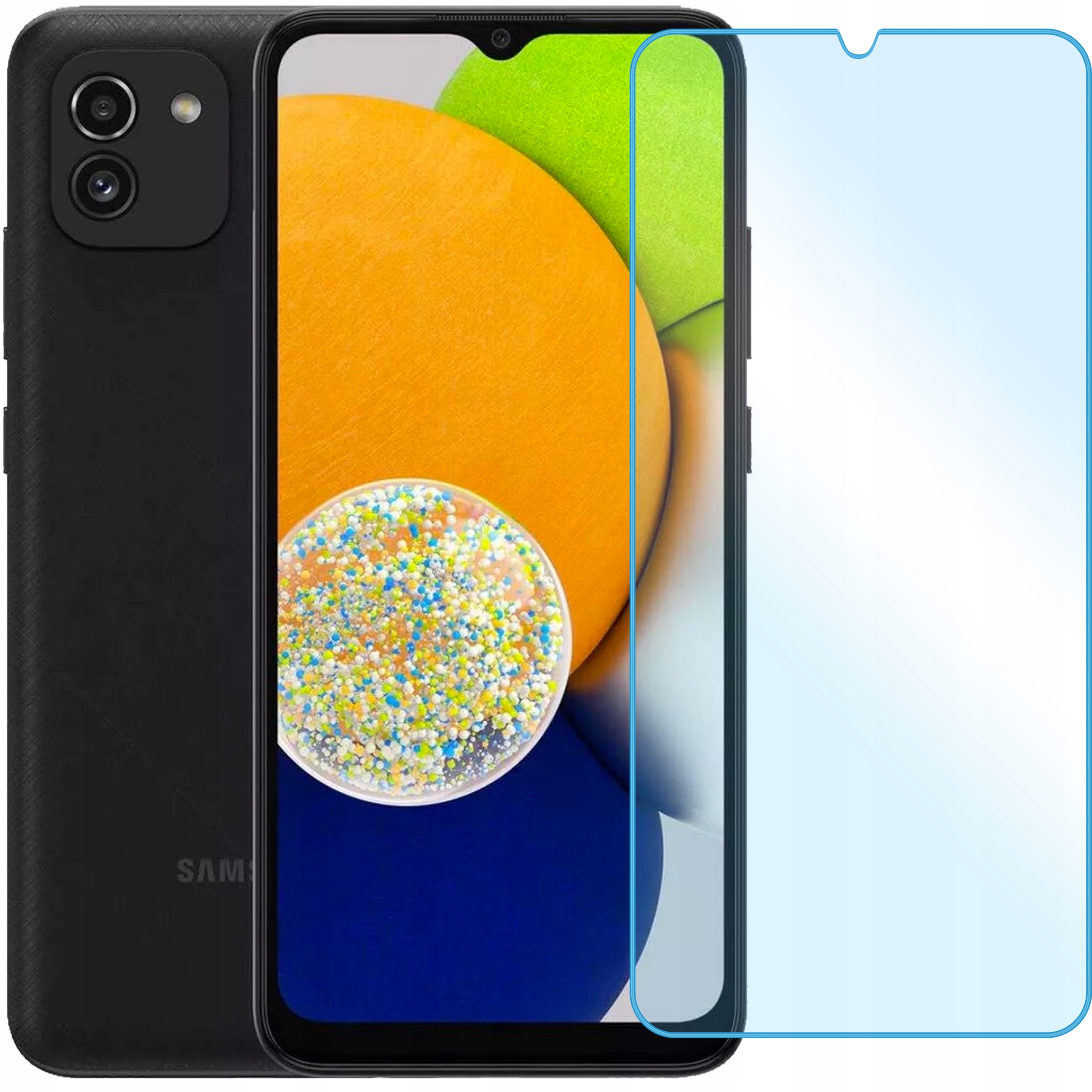 SZKŁO HARTOWANE SZYBKA do Samsung Galaxy A03 - Sklep, Opinie, Cena w ...