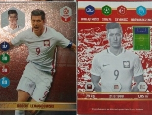 karta Dumni z naszych 2018 Robert Lewandowski - 12482668449 - Allegro
