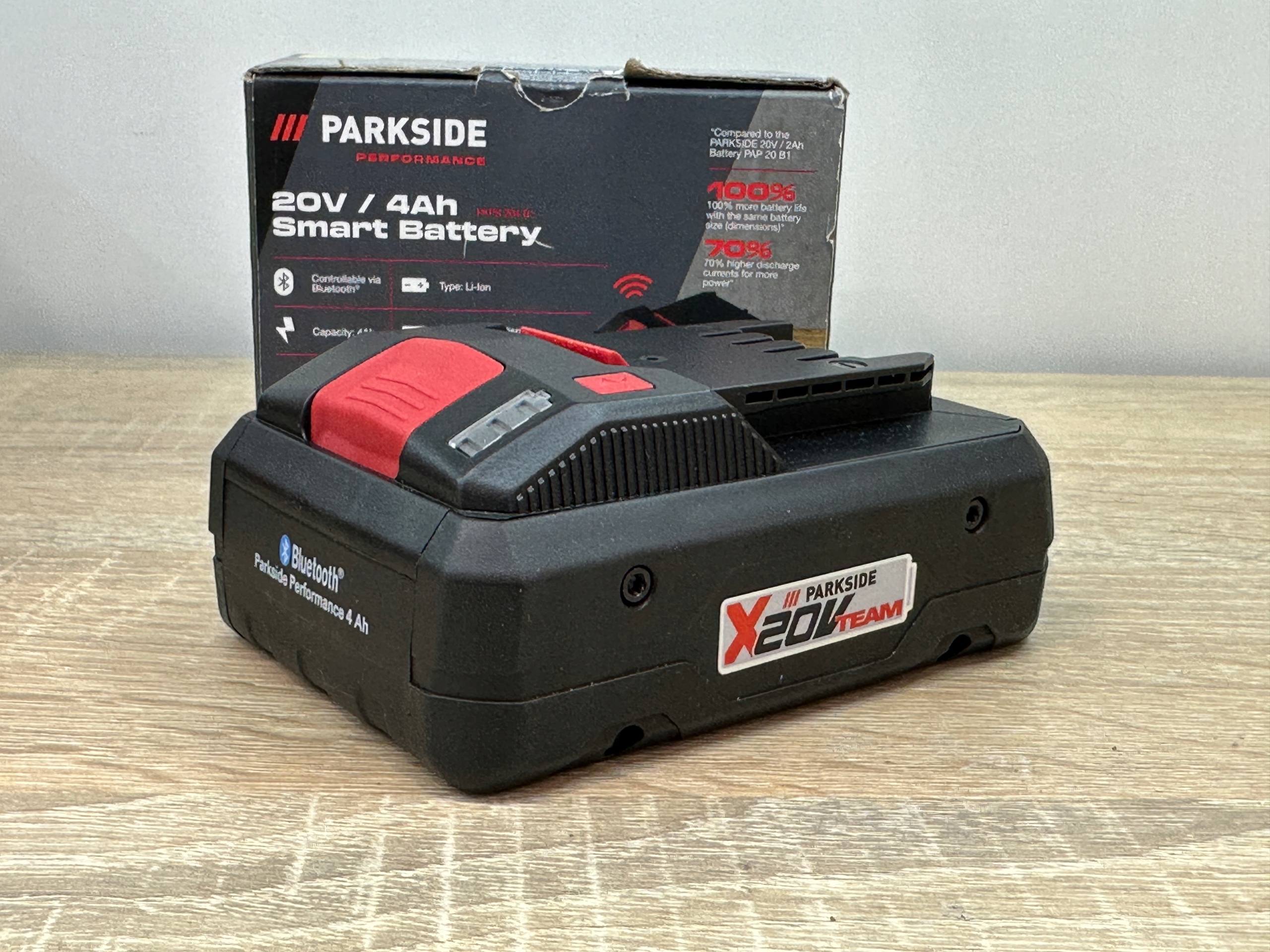 AKUMULATOR BATERIA PARKSIDE 4AH SMART PAPS 204 B1 JAK NOWA ...